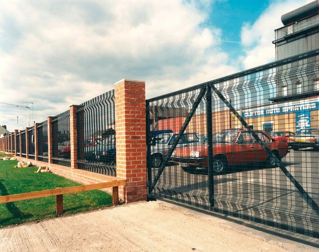Welded Mesh Gates - Procter Fencing & Security